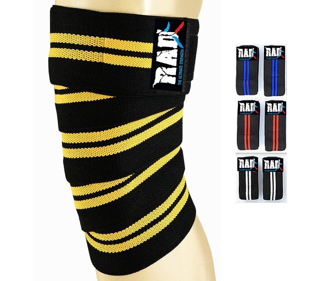 RAD | Heavy Duty Knee Wraps for Power-Lifting/Bodybuilding. – RAD Ultimate